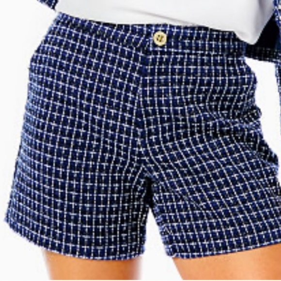 Lilly Pulitzer | Shorts | Nwt Lilly Pulitzer Gretchen High Rise Short ...